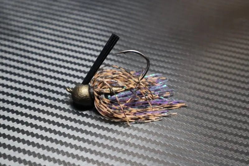 Jewel Pee-Wee Spider HD Jig 2 pack - PB&J 7/16oz – Lucky Lure Tackle